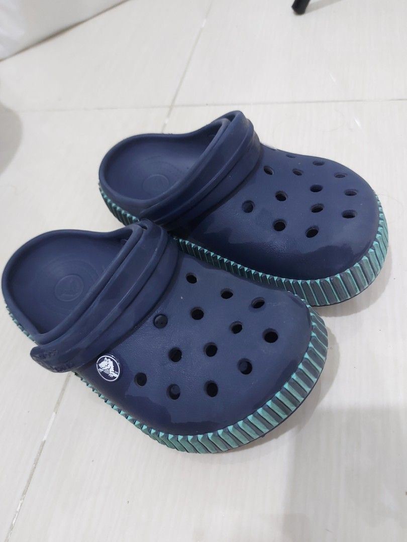 Original Crocs J1, Babies & Kids, Babies & Kids Fashion on Carousell