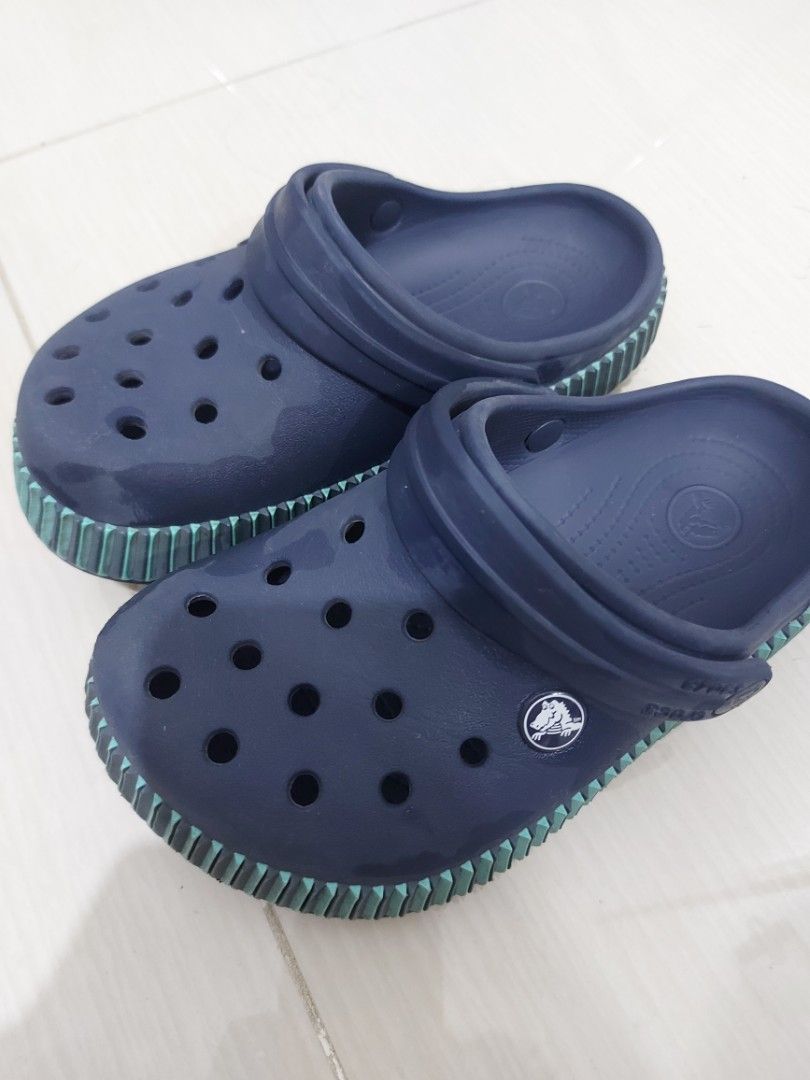 Original Crocs J1, Babies & Kids, Babies & Kids Fashion on Carousell