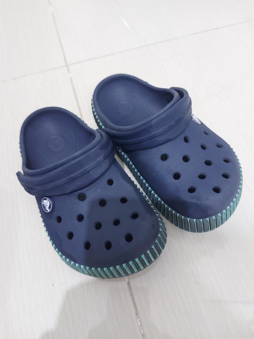 Original Crocs J1, Babies & Kids, Babies & Kids Fashion on Carousell