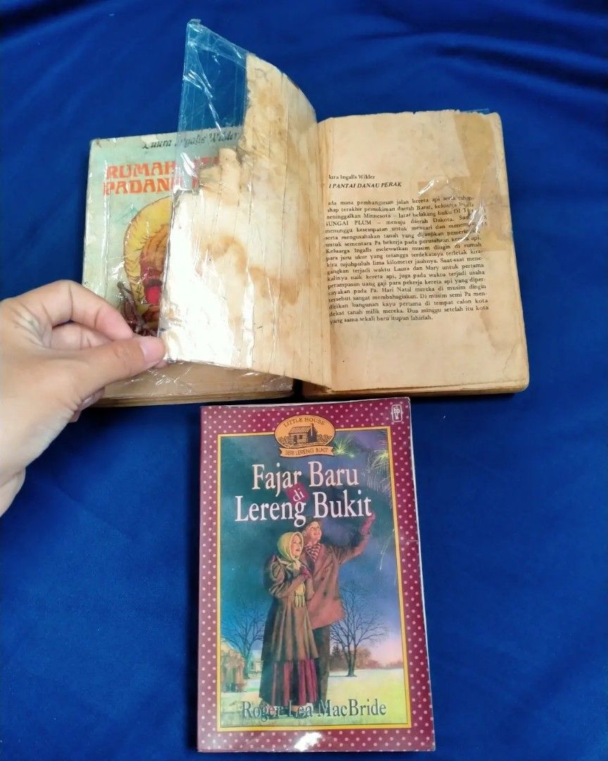 PAKET LITTLE HOUSE SERI RUMAH KECIL LAURA INGALLS WILDER,RUMAH KECIL DI PADANG RUMPUT,DI PANTAI ...