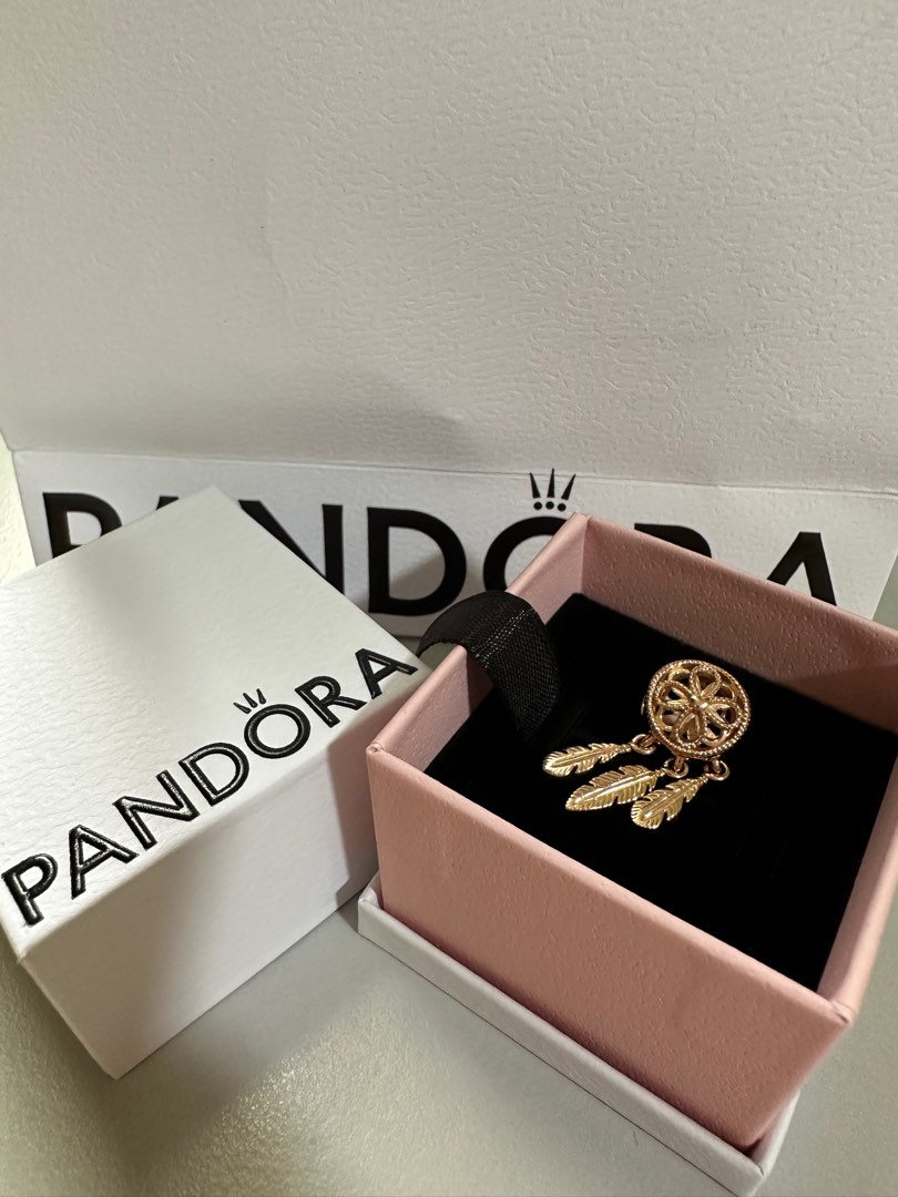 Pandora Dream Catcher Charm Rosegold, Women's Fashion, Jewelry ...