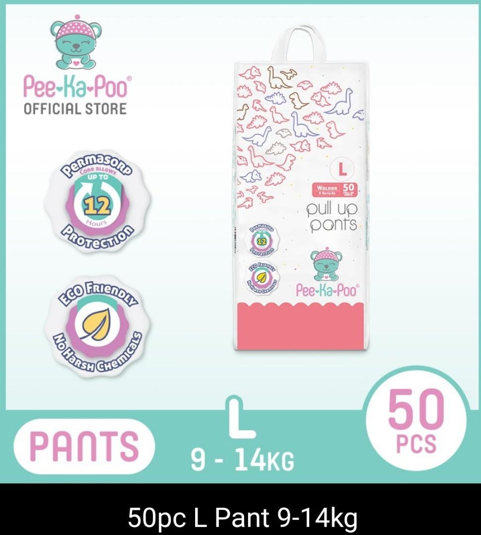 Peekapoo Diaper [1 Pack x 50 Pcs Taped Diapers] Pee-Ka-Poo Taped ...