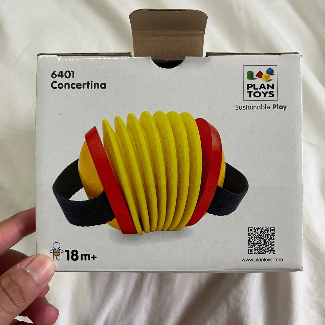 Plan Toys : Concertina : Toy Accordion, Babies & Kids, Infant Playtime ...