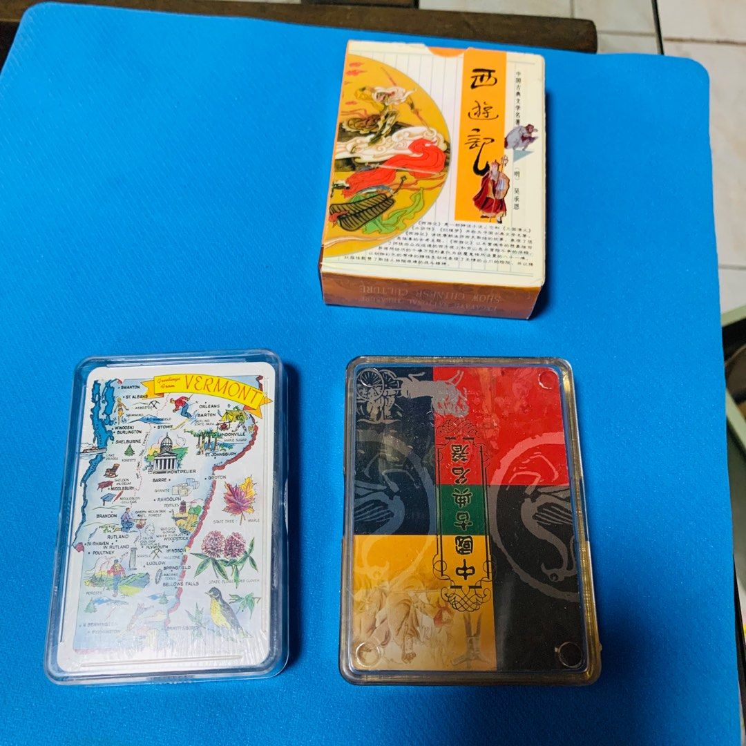 Playing cards assorted baraha, Hobbies & Toys, Toys & Games on Carousell