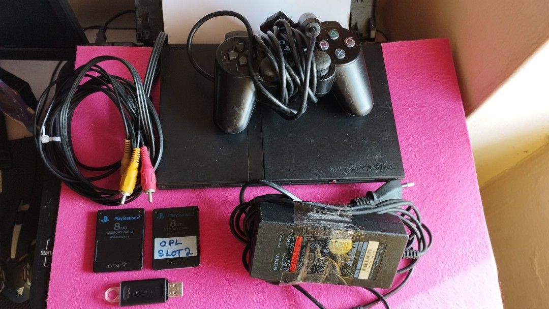 PLAYSTATION 2 PS2 COMPLETE SET, Video Gaming, Video Game Consoles ...