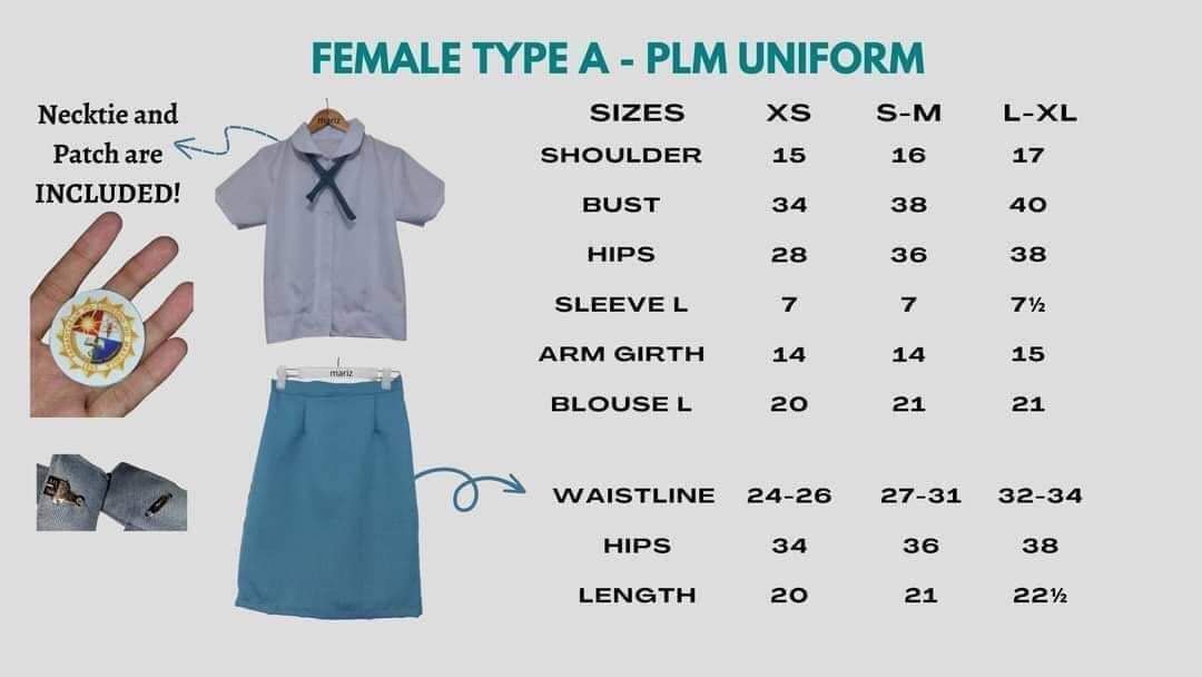 PLM UNIFORM (BLOUSE ONLY) on Carousell