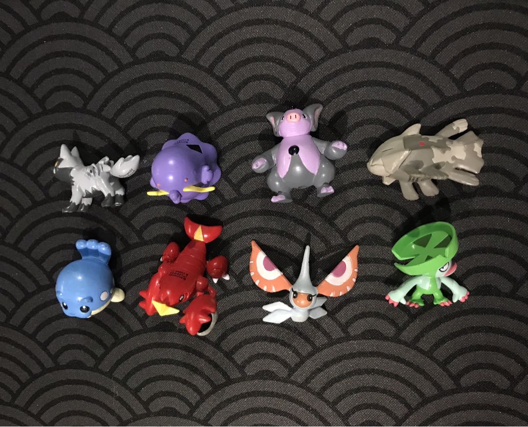 Pokemon Figures Set (Full Color Bandai), Hobbies & Toys, Toys & Games ...