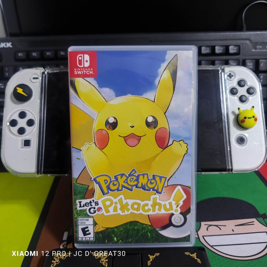 Pokemon lets go pikachu switch, Video Gaming, Video Games, Nintendo on ...