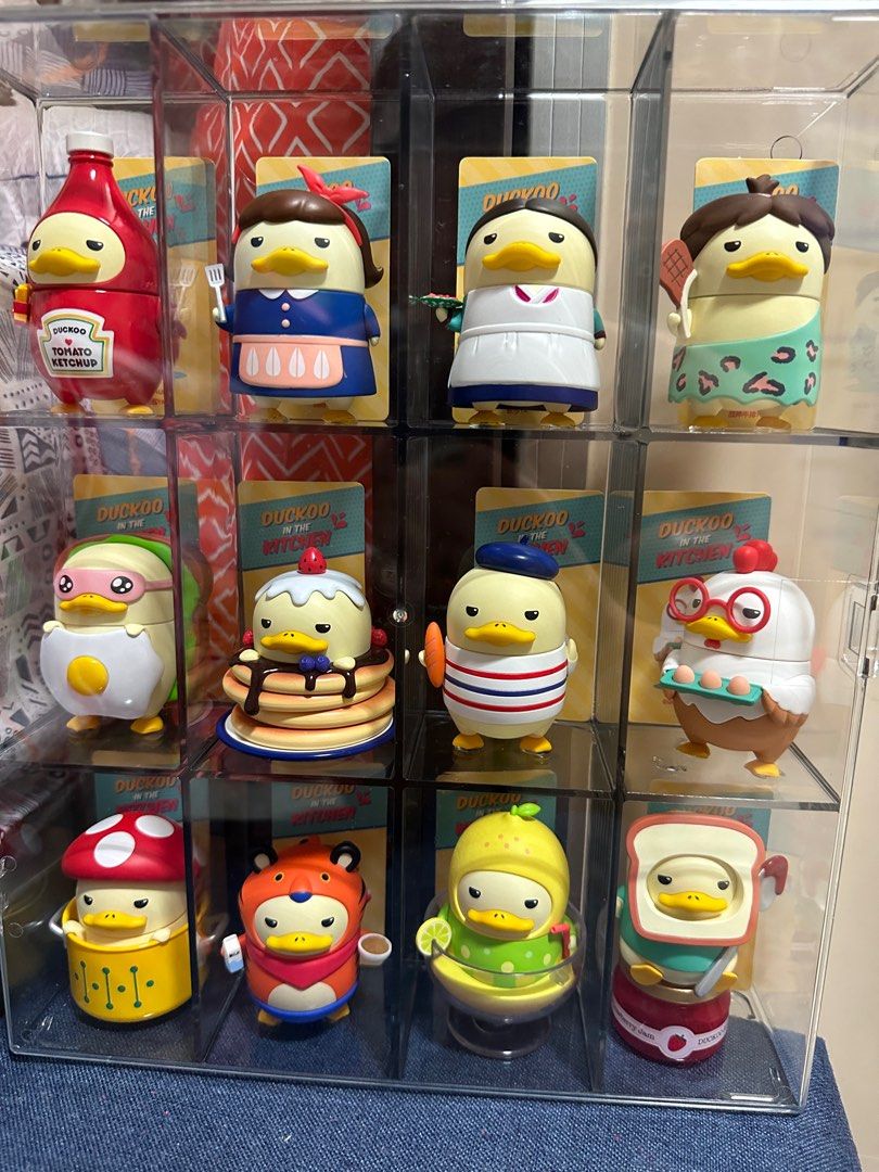 Popmart blindbox Duckoo kitchen hirono the other one full set with ...
