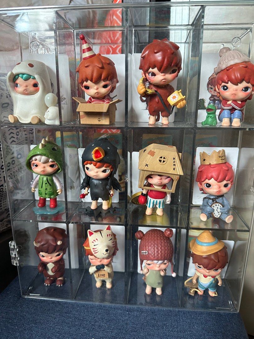 Popmart blindbox Duckoo kitchen hirono the other one full set with ...