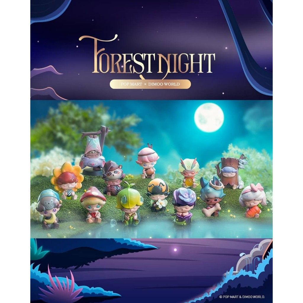 POPMART Dimoo Night Forest Blind box, Hobbies & Toys, Memorabilia ...