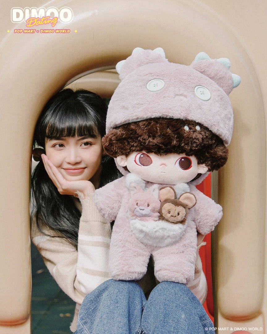 [POPMART NEW] POPMART DIMOO DATING SERIES LARGE PLUSHIE 40CM PLUSH TOY ...
