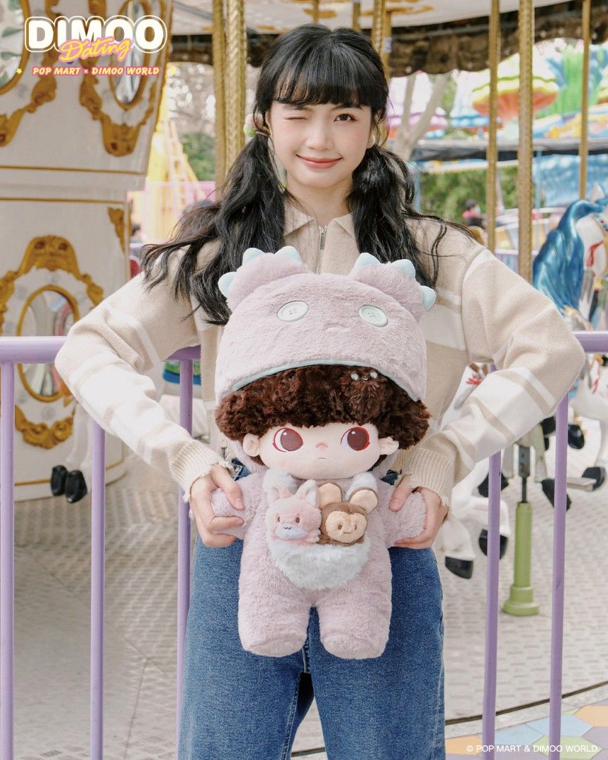 [POPMART NEW] POPMART DIMOO DATING SERIES LARGE PLUSHIE 40CM PLUSH TOY ...