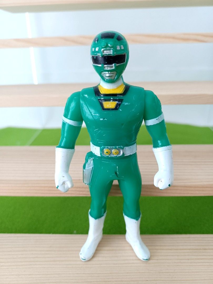 Power Rangers Turbo vintage 12cm sofubi set 1996 Japan, Hobbies & Toys ...