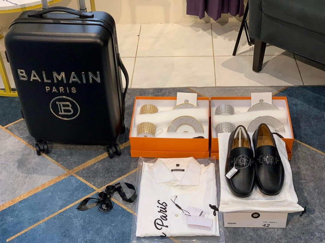 Balmain Preorder direct dubai shopper, Hobbies & Toys, Travel, Luggage ...