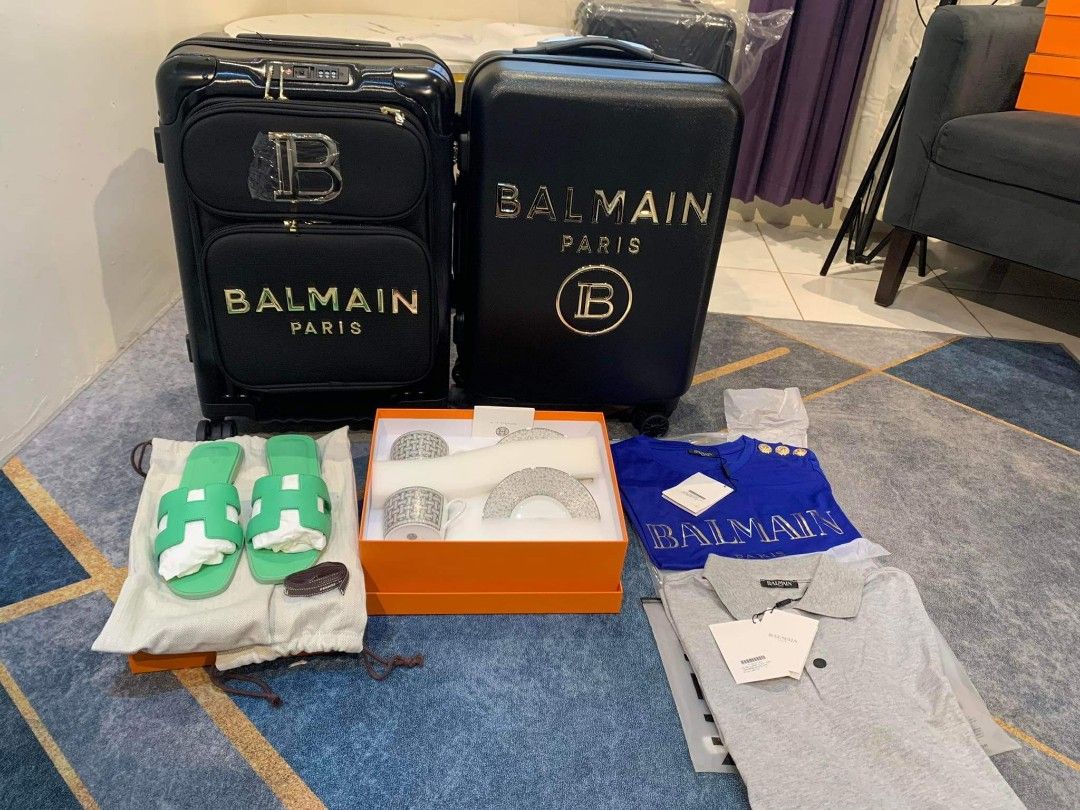 Balmain Preorder direct dubai shopper, Hobbies & Toys, Travel, Luggage ...