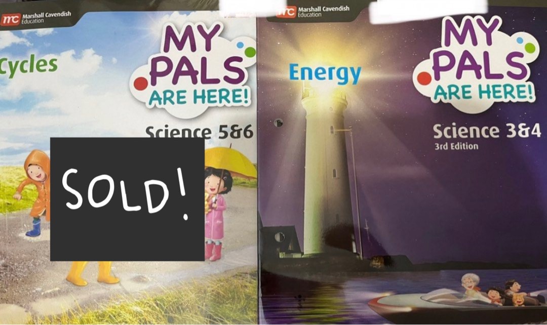 primary 3 & 4 science textbook - energy, Hobbies & Toys, Books ...