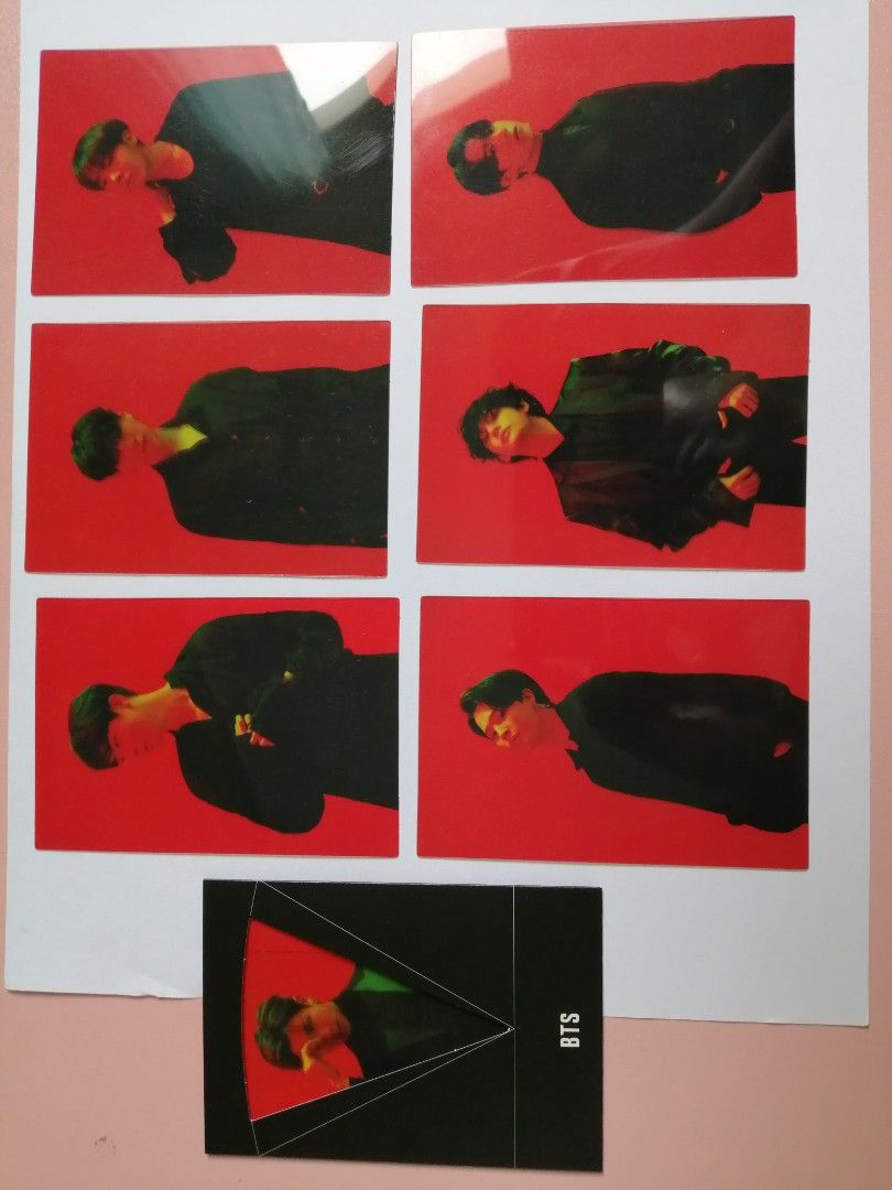 Proof Album, Jin Photocards, Route and Clue Film PC, Looking For on ...