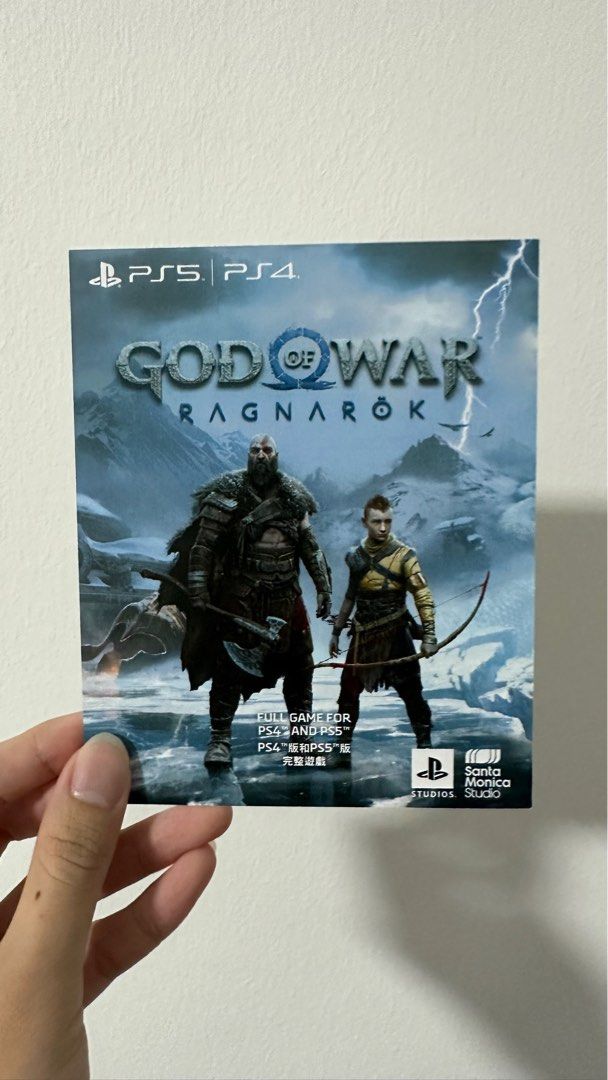 PS5 God of War:Ragnarok (Digital Code), Video Gaming, Video Games ...