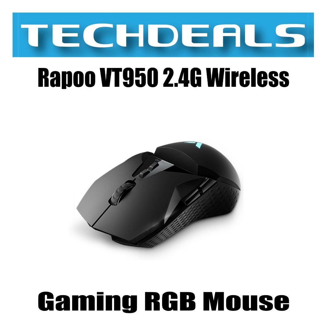 Rapoo VT950 2.4G Wireless Gaming RGB Mouse, Computers & Tech, Parts ...