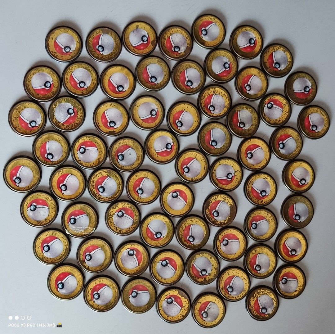 Rare metal pokemon tazos, Hobbies & Toys, Collectibles & Memorabilia ...