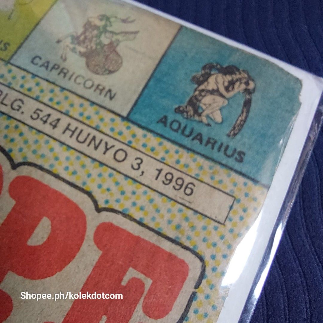 RARE True Horoscope komiks Rosanna Roces cover pantasya ng mga batang ...