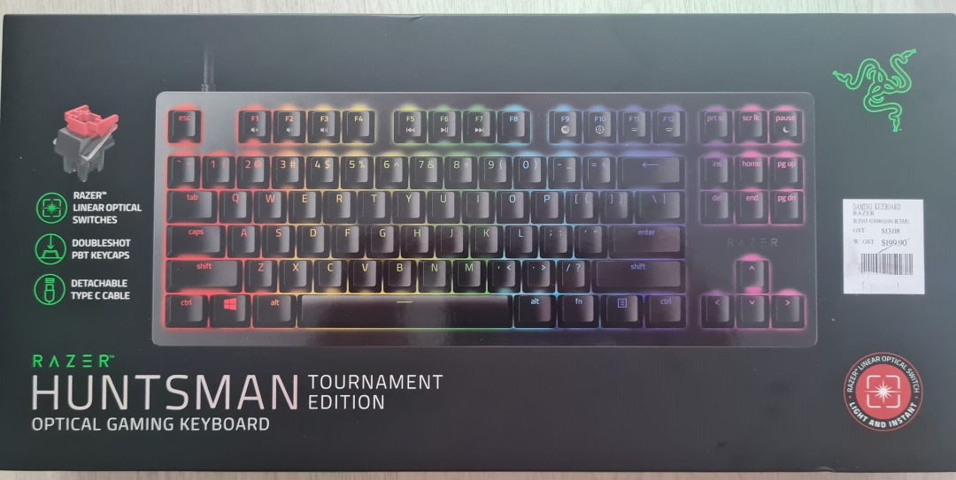 Razer Huntsman TE Keyboard, Computers & Tech, Parts & Accessories ...