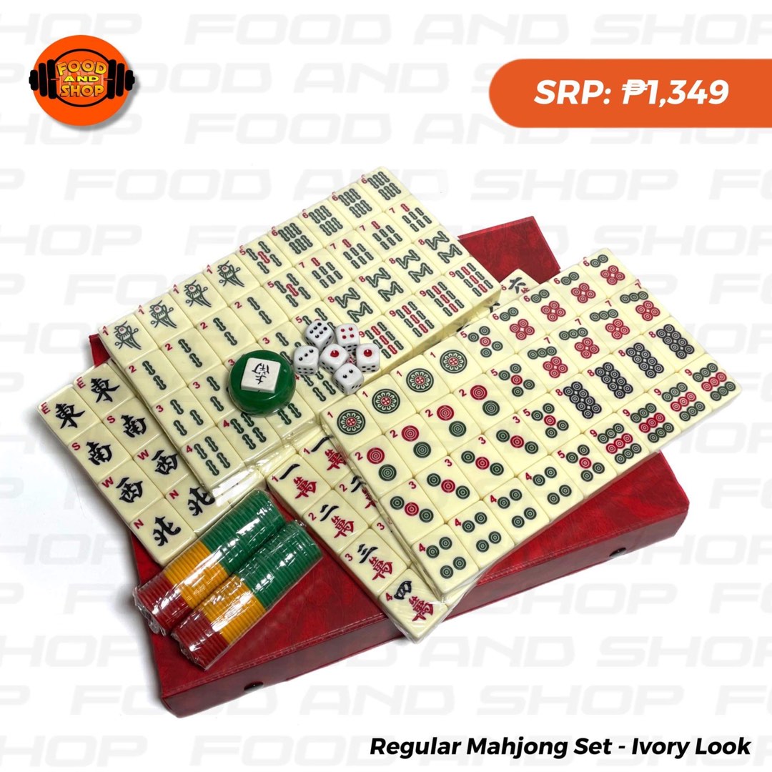 Regular Mahjong Set, Hobbies & Toys, Toys & Games on Carousell