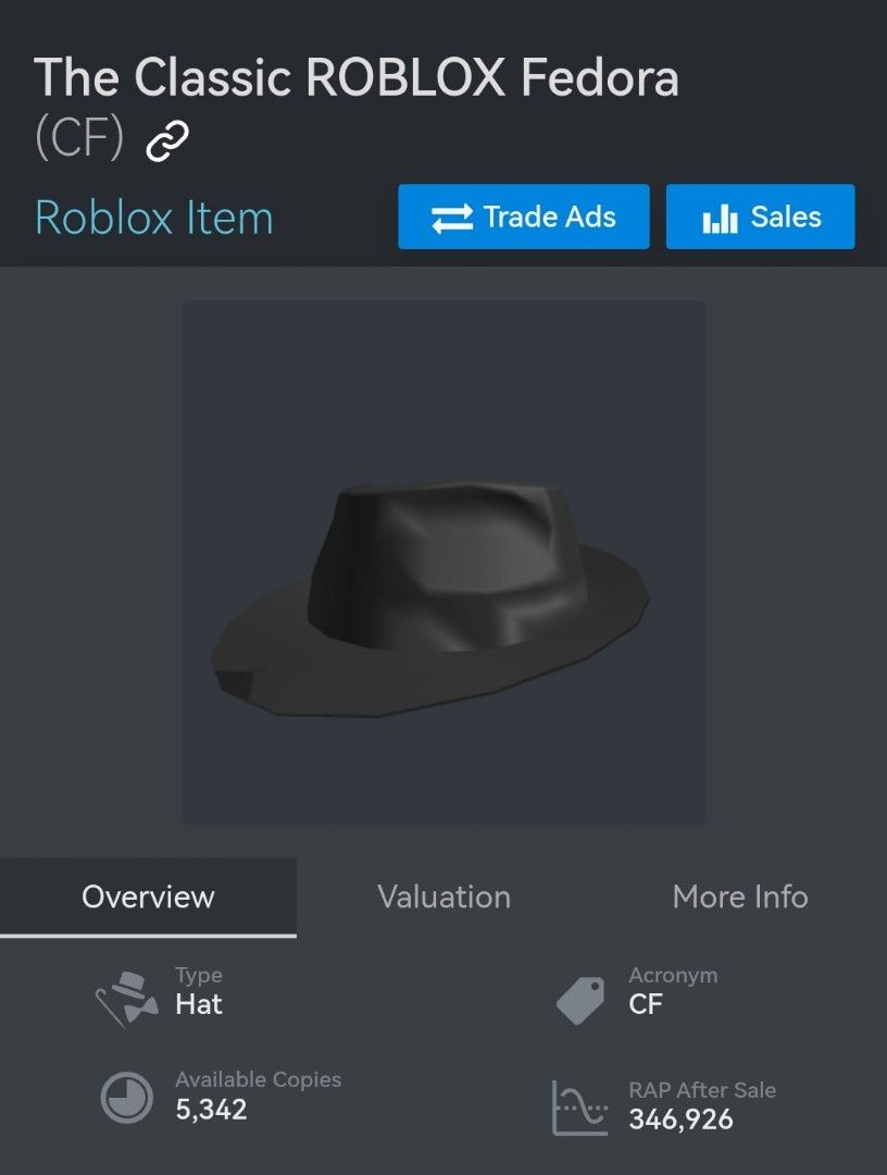 Roblox Demand Limited - CF, Video Gaming, Gaming Accessories, In-Game ...