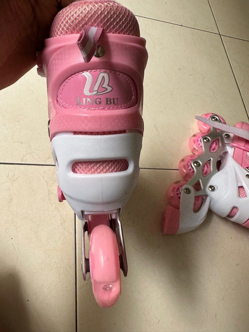 Roller Skates pink colour, Sports Equipment, Sports & Games, Skates ...