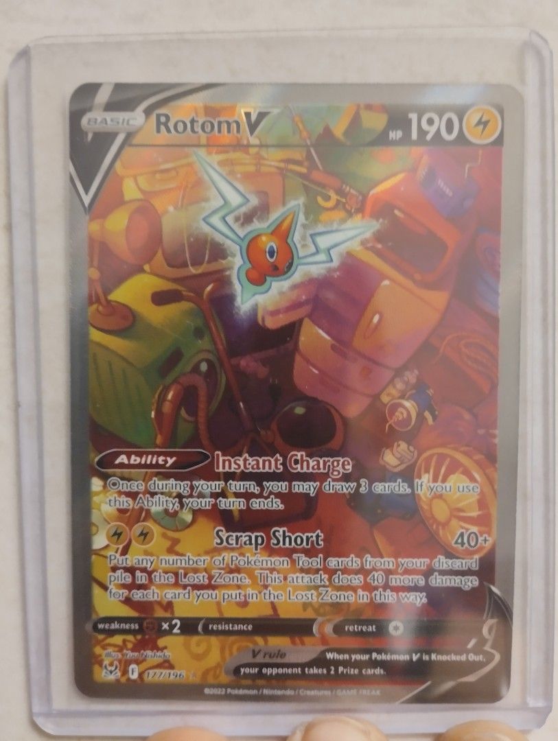 Rotom V AA, Hobbies & Toys, Toys & Games on Carousell