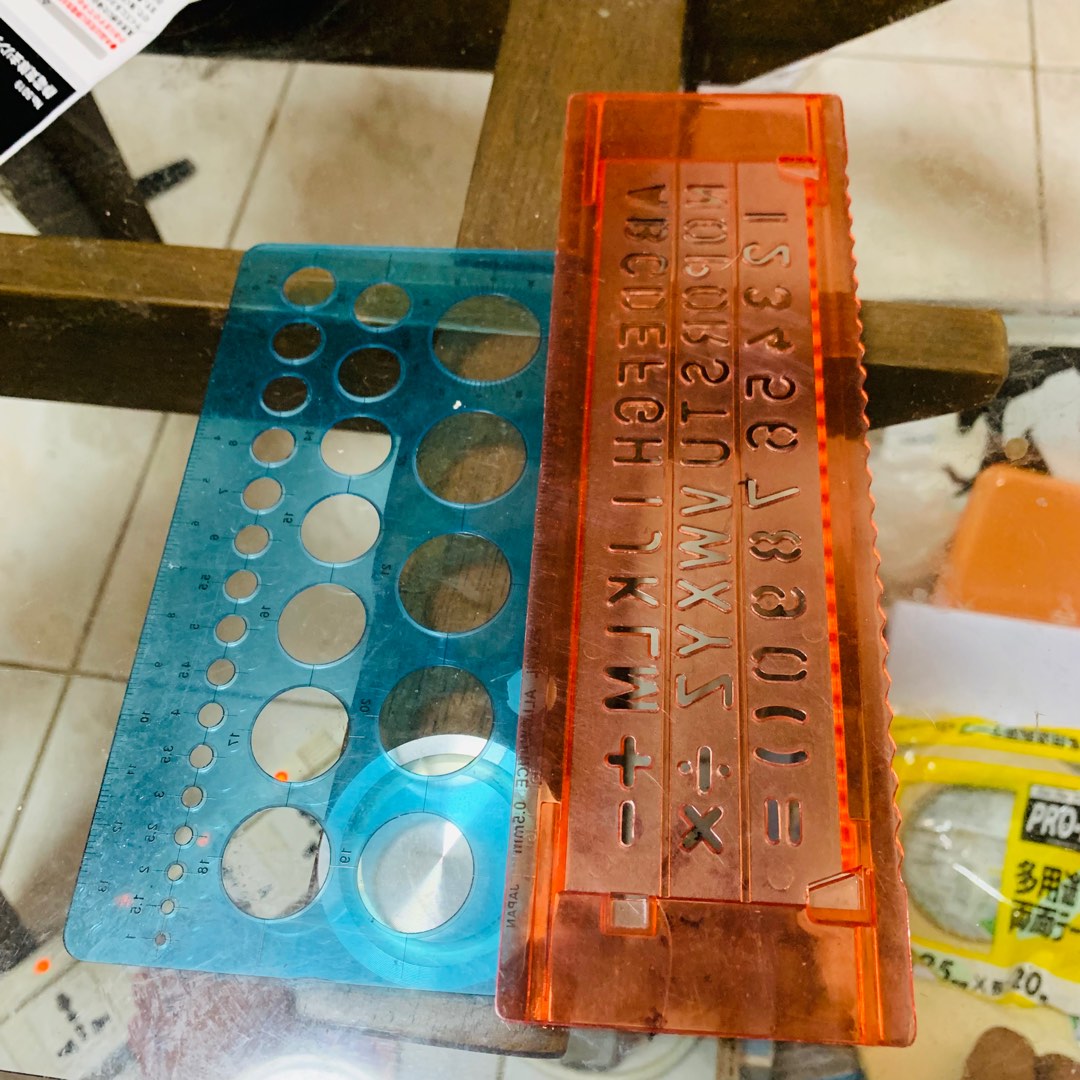 Ruler set, Hobbies & Toys, Stationary & Craft, Stationery & School ...