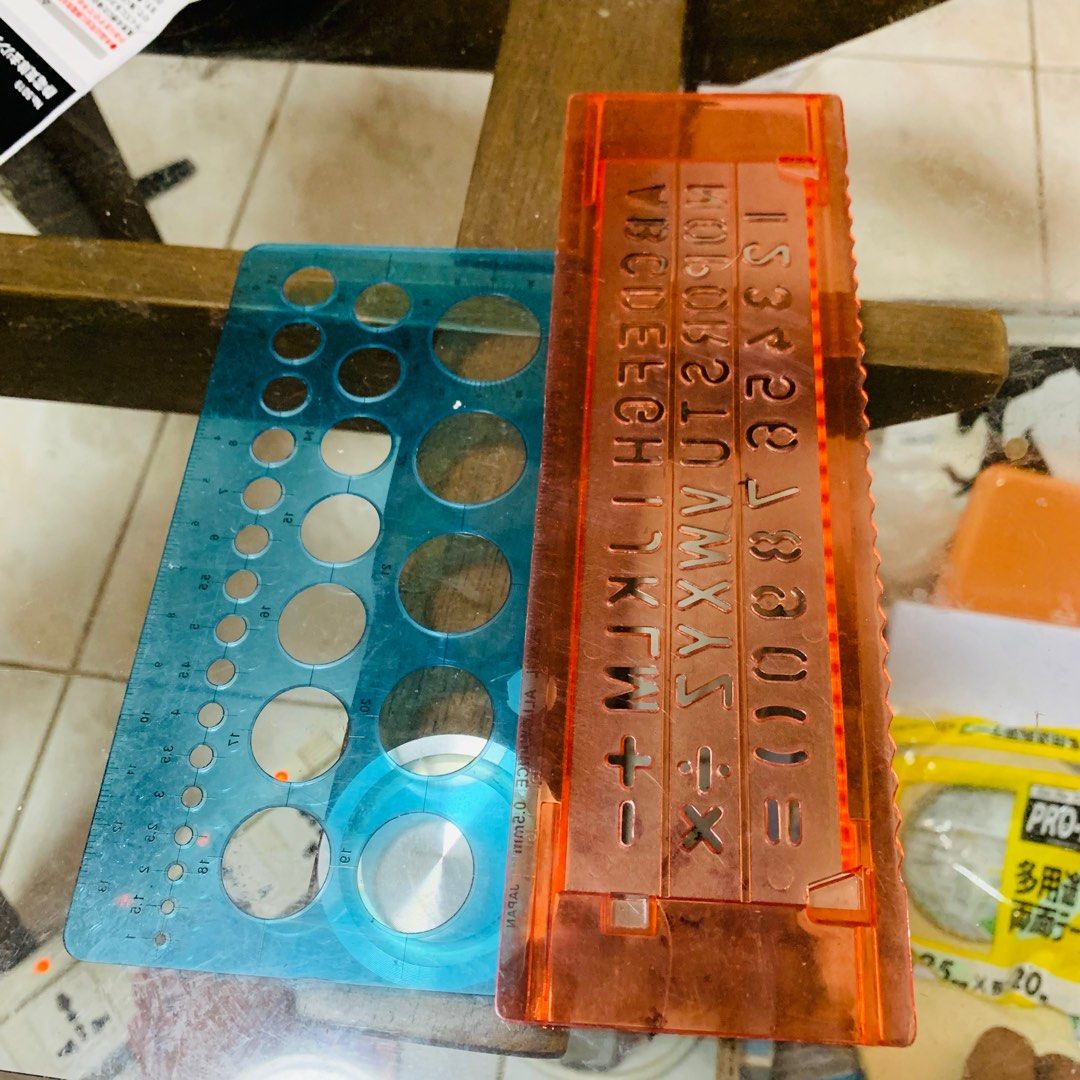 Ruler set, Hobbies & Toys, Stationary & Craft, Stationery & School ...