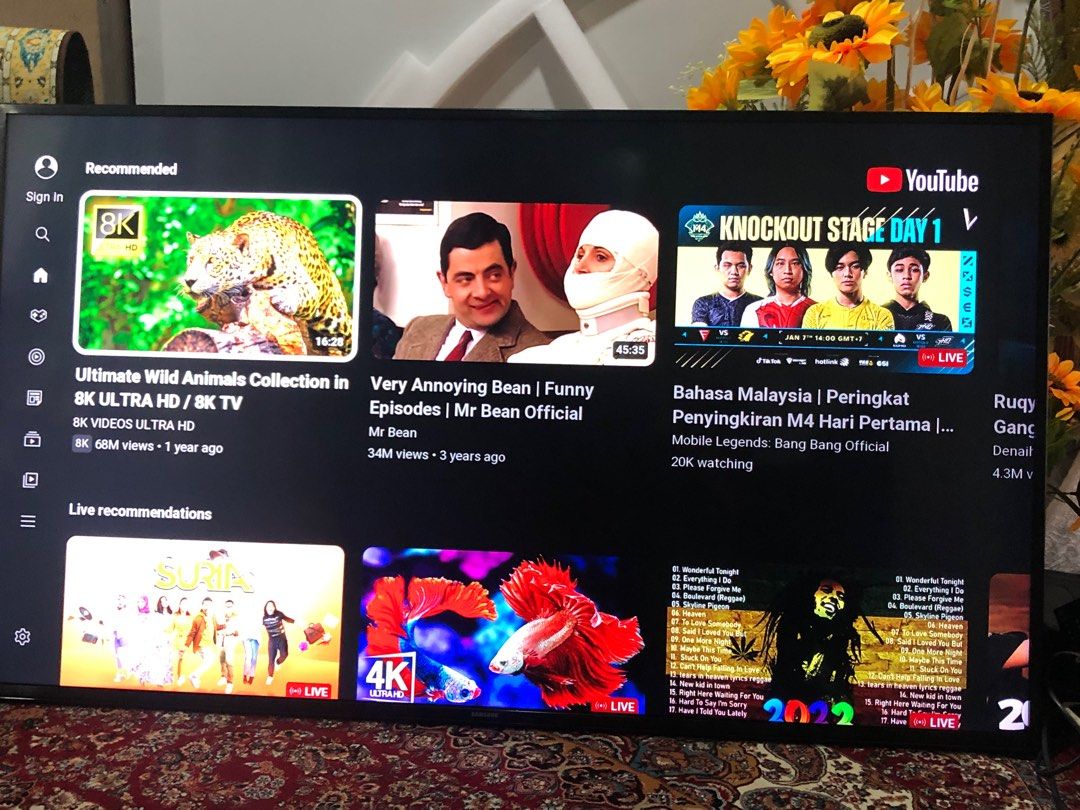 Samsung 7 series 55 inchi 4k uhd smart Tv, TV & Home Appliances, TV ...