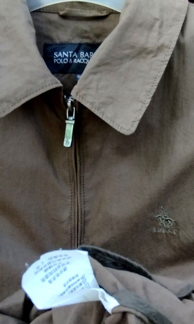 Santa Barbara Polo and racquet club sbprc Harrington jacket dark army ...