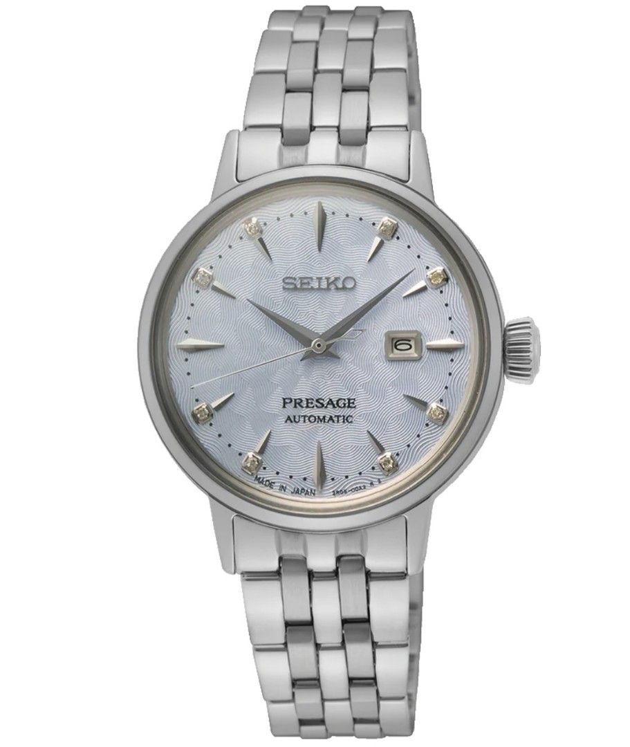 SEIKO PRESAGE SRE007J1 COCKTAIL TIME "SKY DIVING" DIAMOND TWIST WOMEN ...