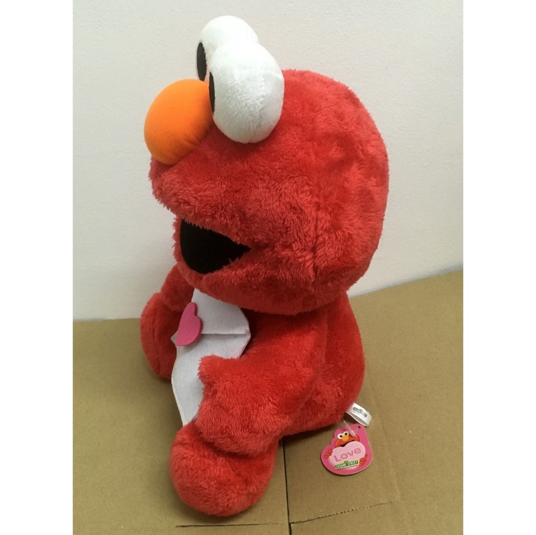 Sesame Street - Elmo Holding Love Letter Envelope Plush Toy by SK Japan ...