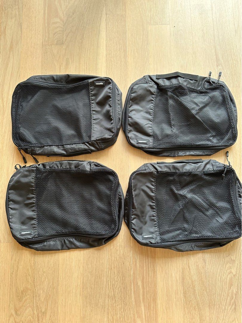 Set of 4 packing cubes, Hobbies & Toys, Travel, Travel Essentials ...