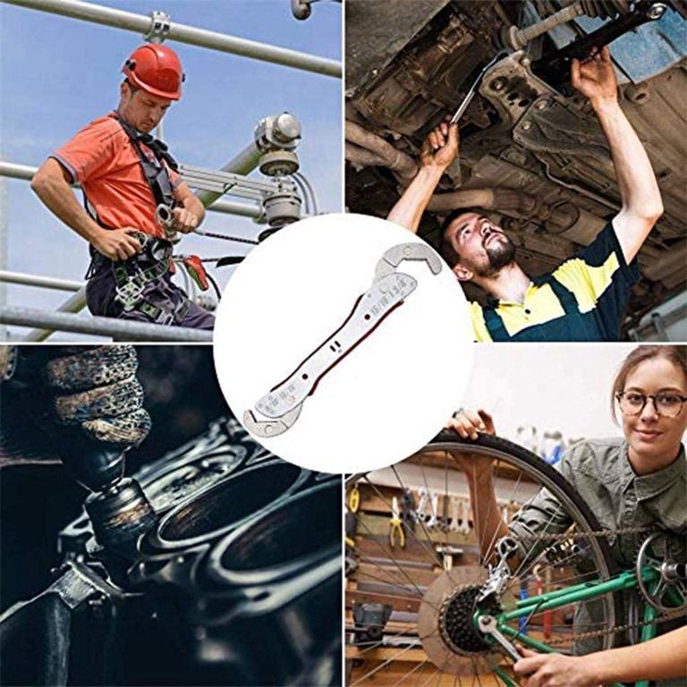 [sg stock] Multi-Function Magic Wrench Universal Adjustable auto ...