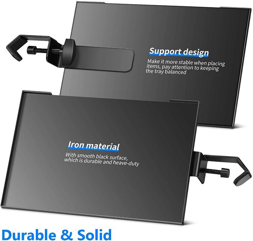 [sg stock] Neewer Clamp-On Laptop Notebook Rack Tray Holder, Made of ...