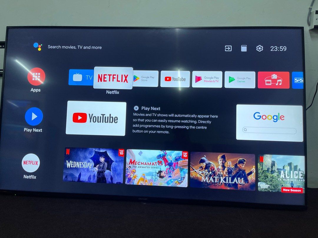 sHARP 60 Inch LED Tv, TV & Home Appliances, TV & Entertainment, TV on ...