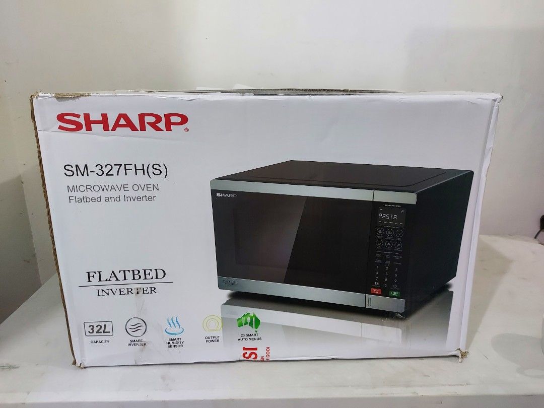 Sharp Inverter microwave Flatbed type, TV & Home Appliances, Kitchen ...