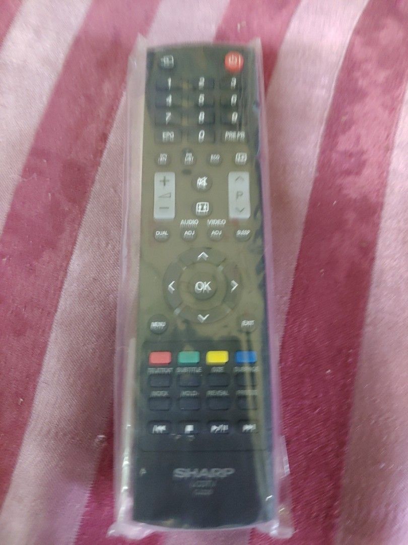 Sharp Remote Control LCD TV Model:GJ220, TV & Home Appliances, TV & Entertainment, TV Parts ...