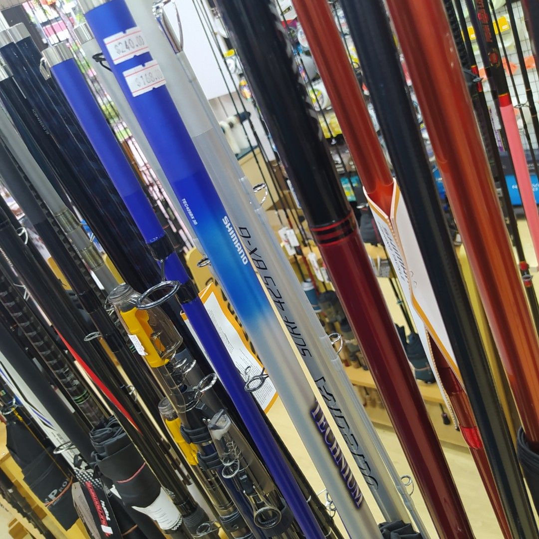 Shimano technium surf fishing rod 425bx, Sports Equipment, Fishing on Carousell