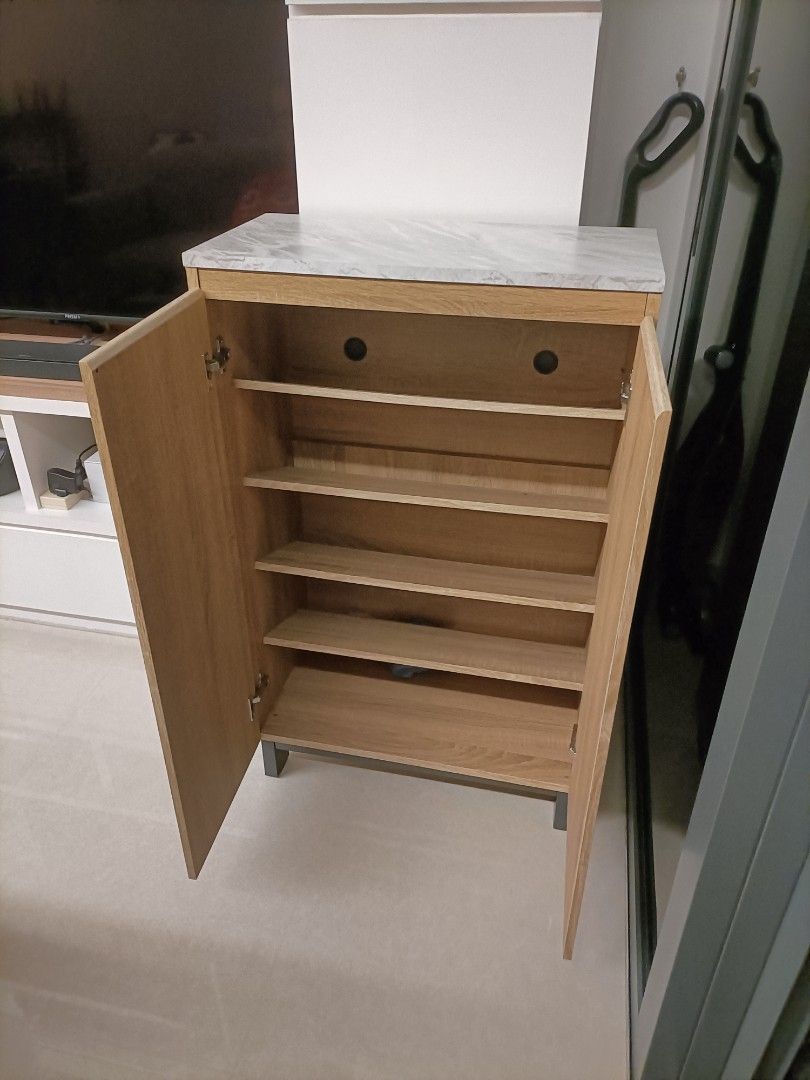 Shoe Cabinet with Laminate Top, Furniture & Home Living, Furniture ...