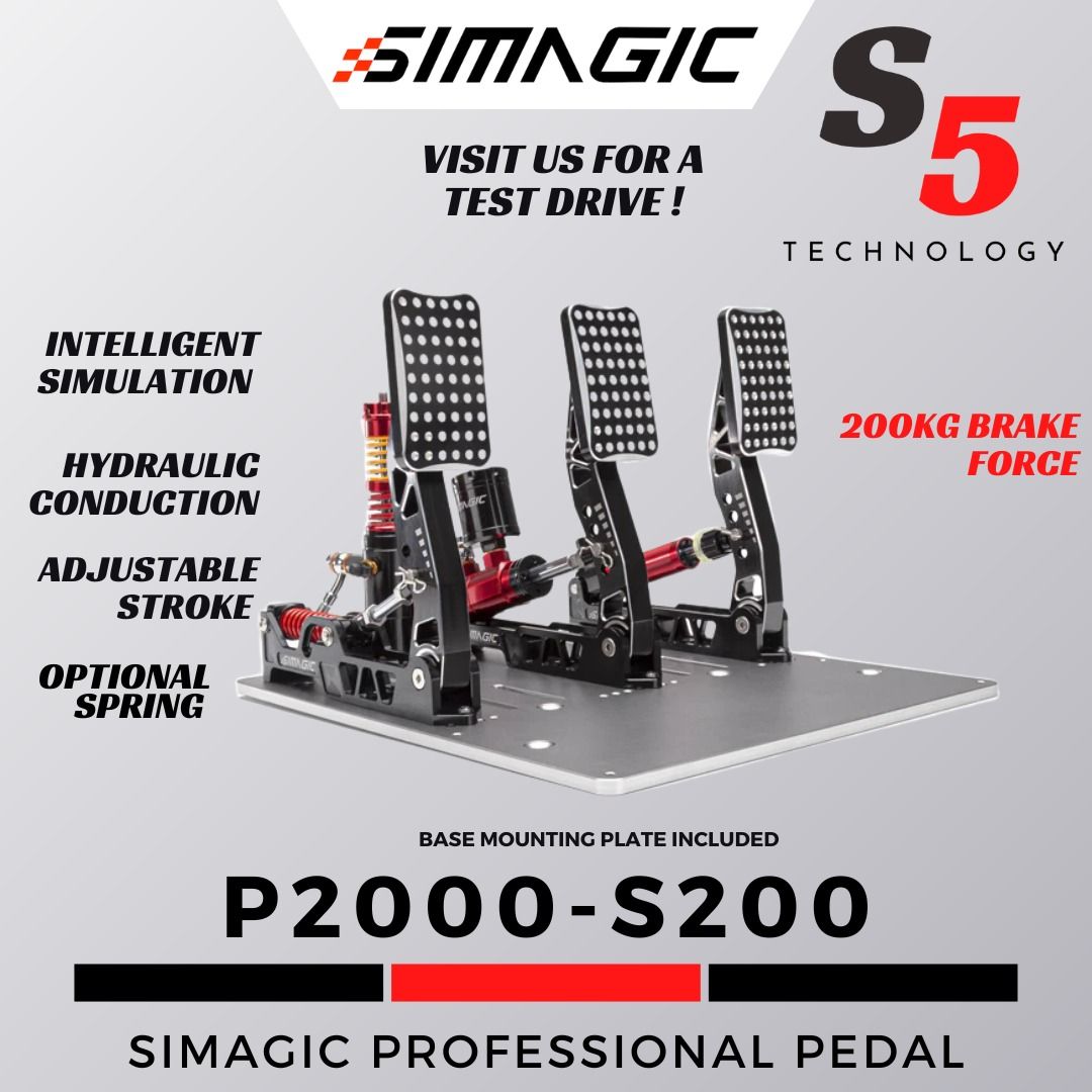 Simagic Pedals / Simagic p2000 pedals /simagic pro pedals/sim racing ...