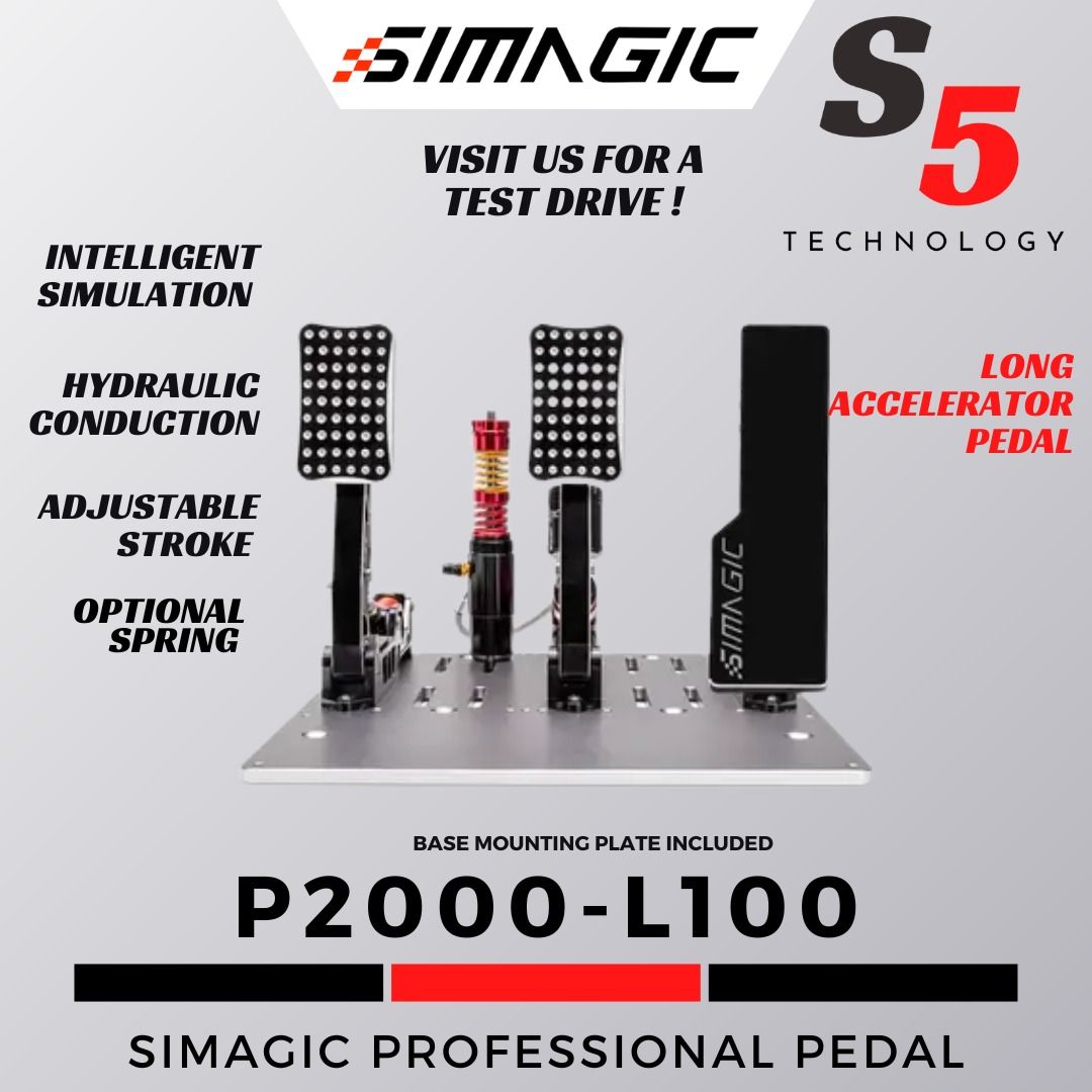 Simagic Pedals / Simagic p2000 pedals /simagic pro pedals/sim racing ...