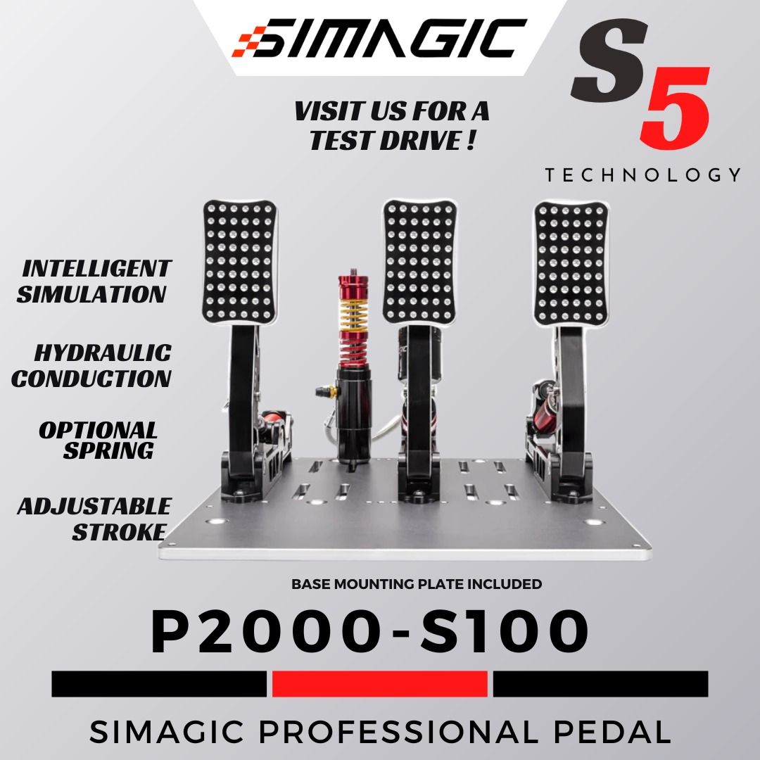Simagic Pedals / Simagic p2000 pedals /simagic pro pedals/sim racing ...