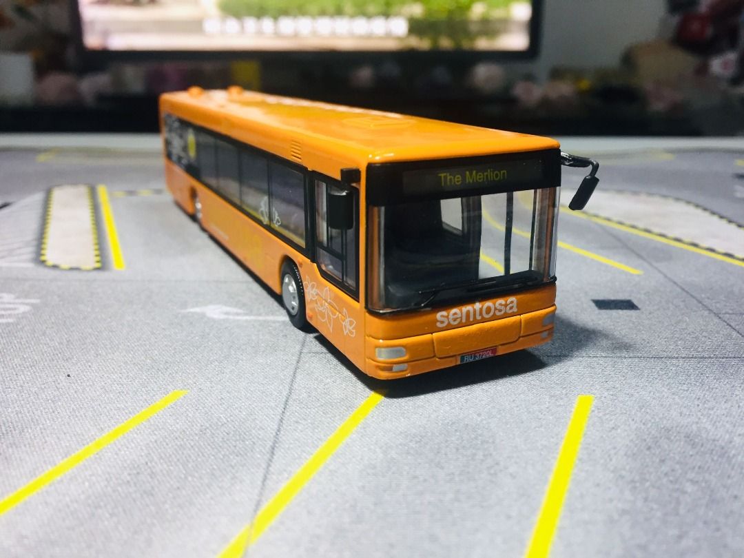 Singapore Sentosa Bus MAN NL263 Liannex-ComfortDelgro 12 metre RU3722G ...