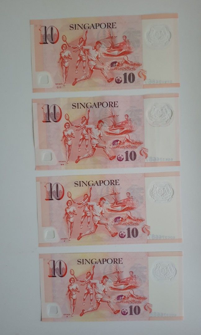 Singapore portrait 10$ note, Hobbies & Toys, Memorabilia & Collectibles ...